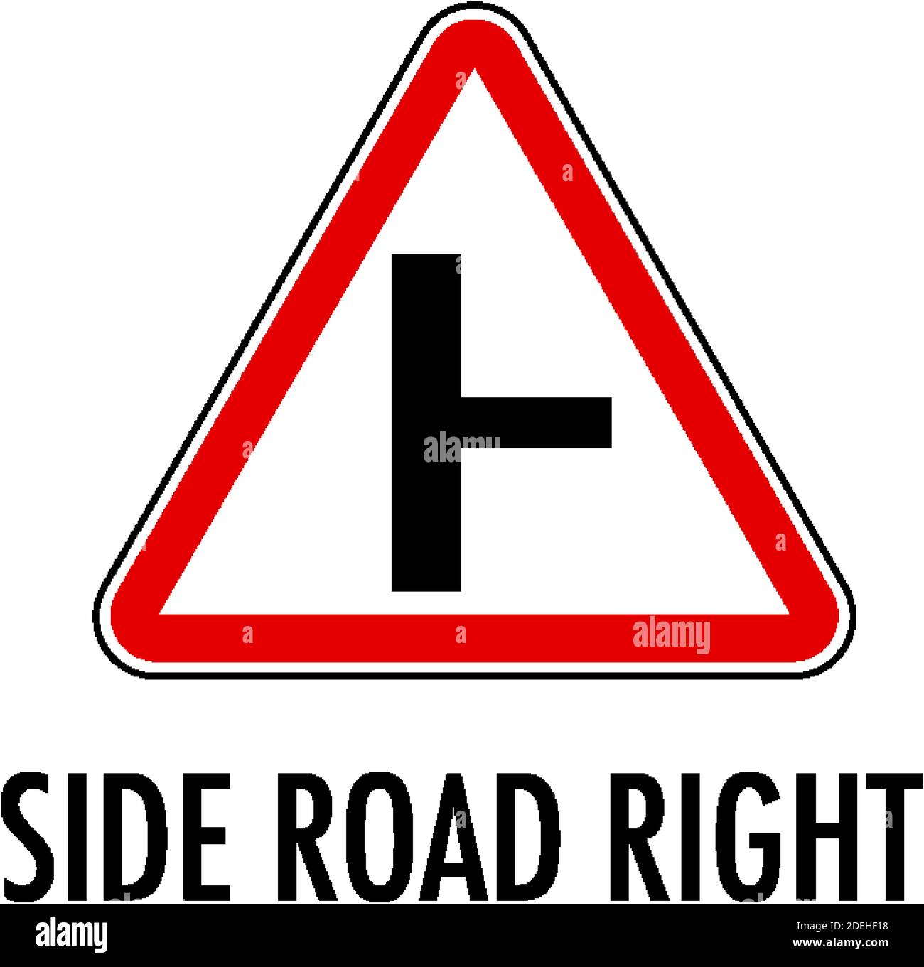 Red traffic sign on white background illustration Stock Vector Image ...