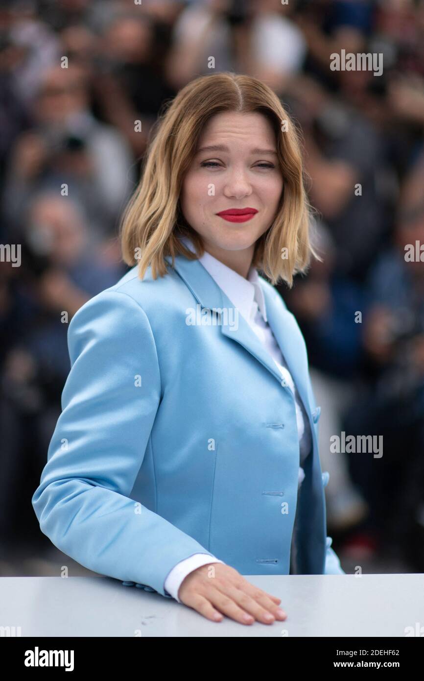Lea Seydoux attending the Roubaix, Une Lumiere (Oh Mercy!) Photocall as part of the 72nd Cannes ...