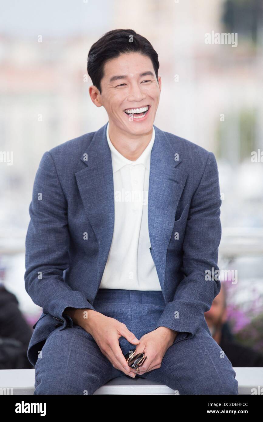 Moo Yul Kim attends The Gangster, The Cop, The Devil Photocall during ...