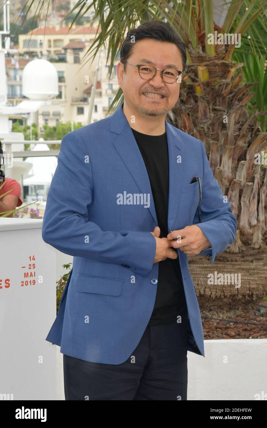 Won-Tae Lee attending the photocall of The Gangster The Cop The Devil ...