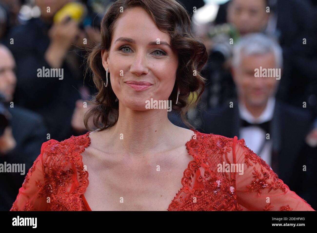 Sand Van Roy attending the premiere of The Traitor during 72nd Cannes ...