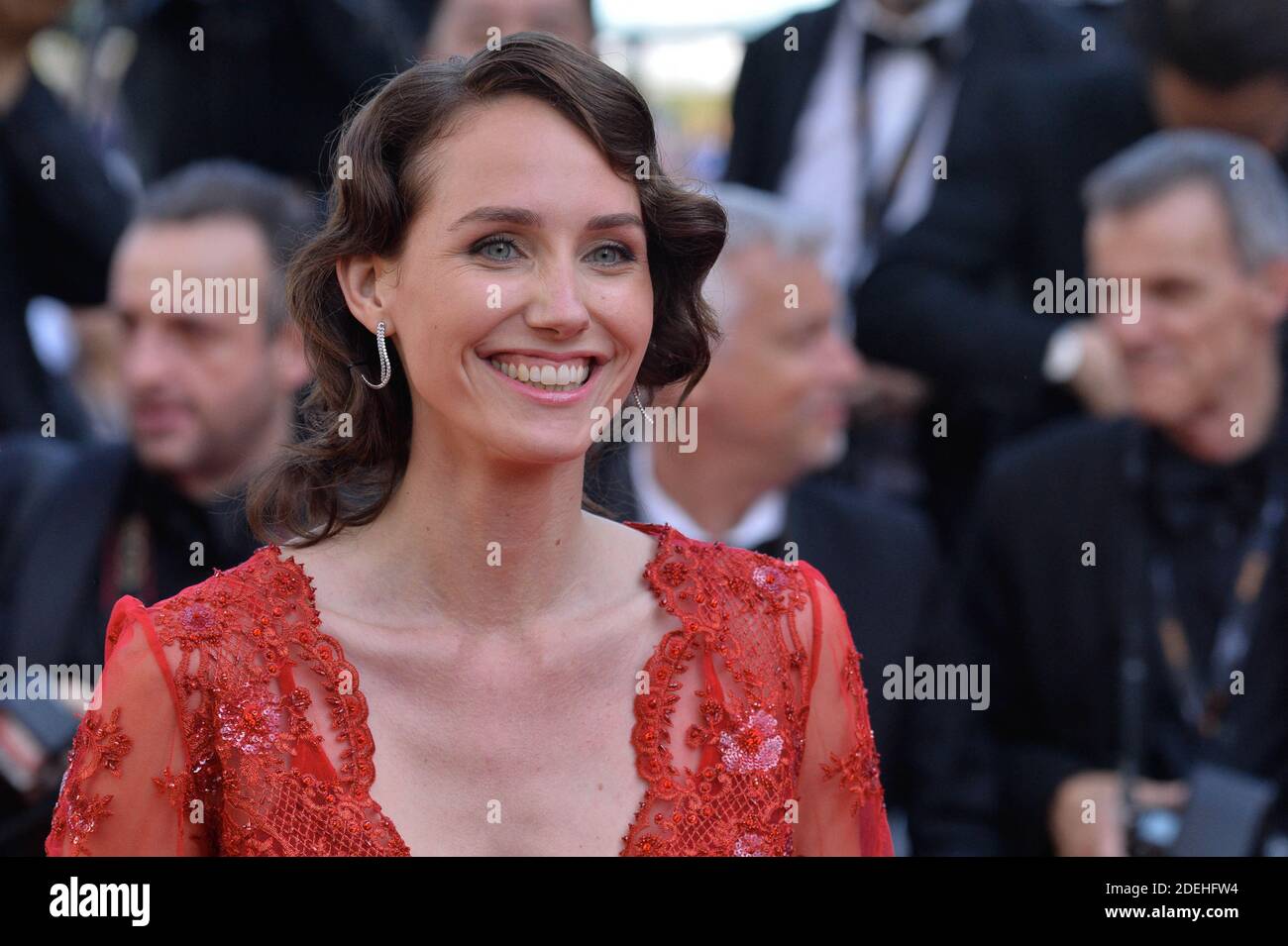 Sand Van Roy attending the premiere of The Traitor during 72nd Cannes ...