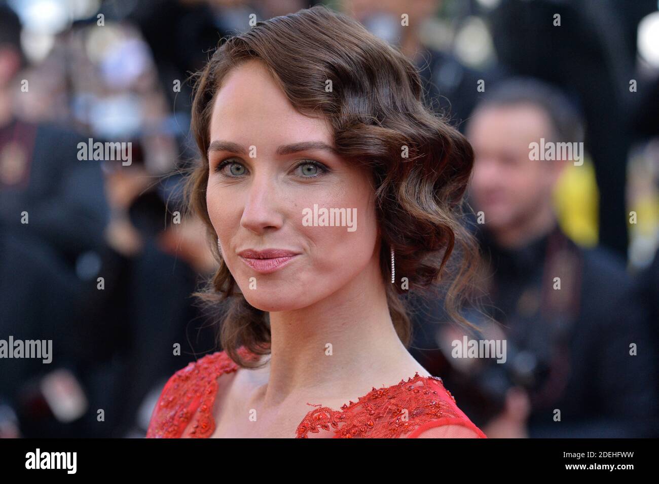 Sand Van Roy attending the premiere of The Traitor during 72nd Cannes ...