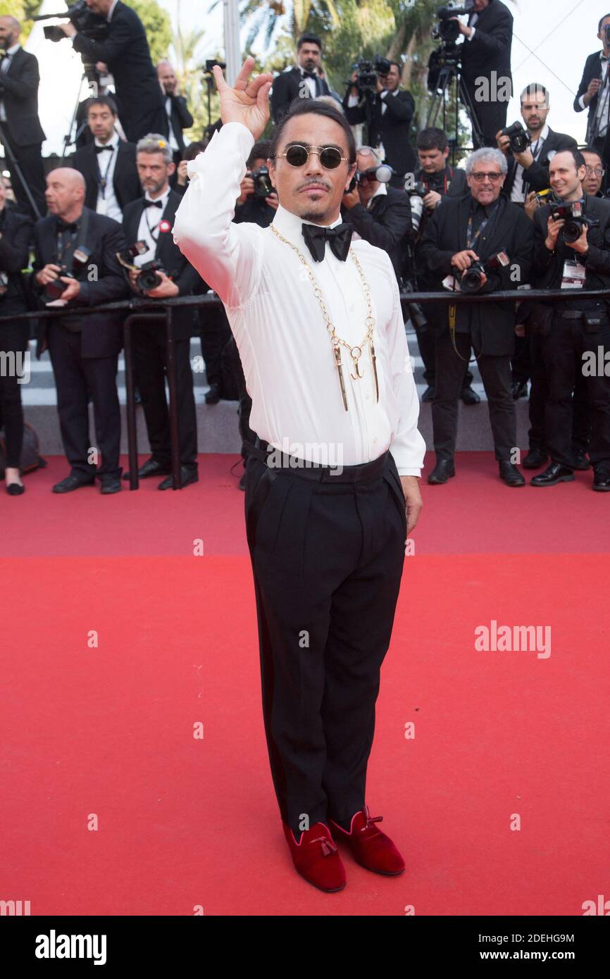 Nusret Gokçe aka Salt Bae attends The Traitor Red Carpet during 72nd ...