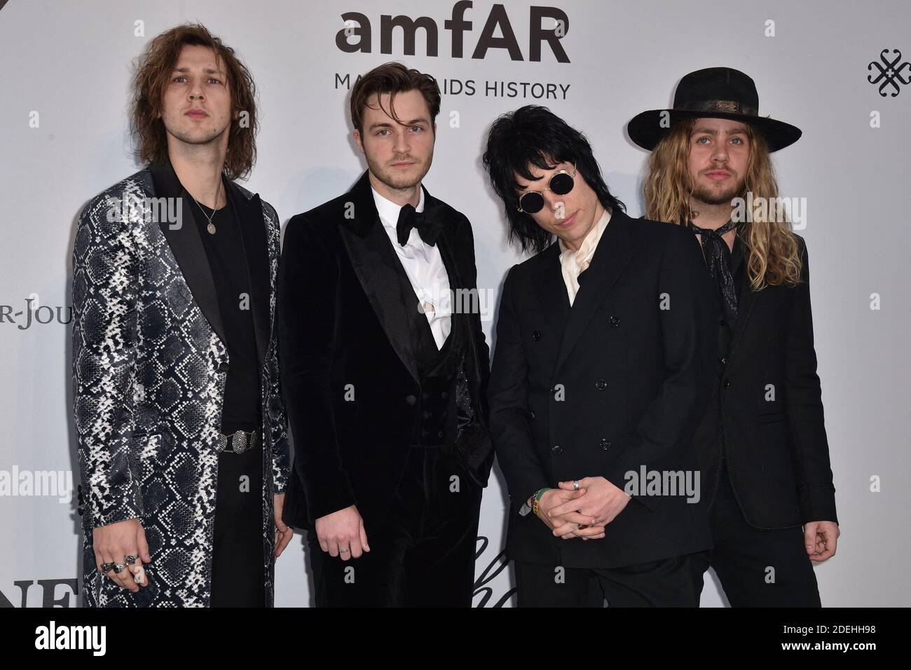 The Struts Gethin Davies, Jed Elliott, Luke Spiller and Adam Slack ...