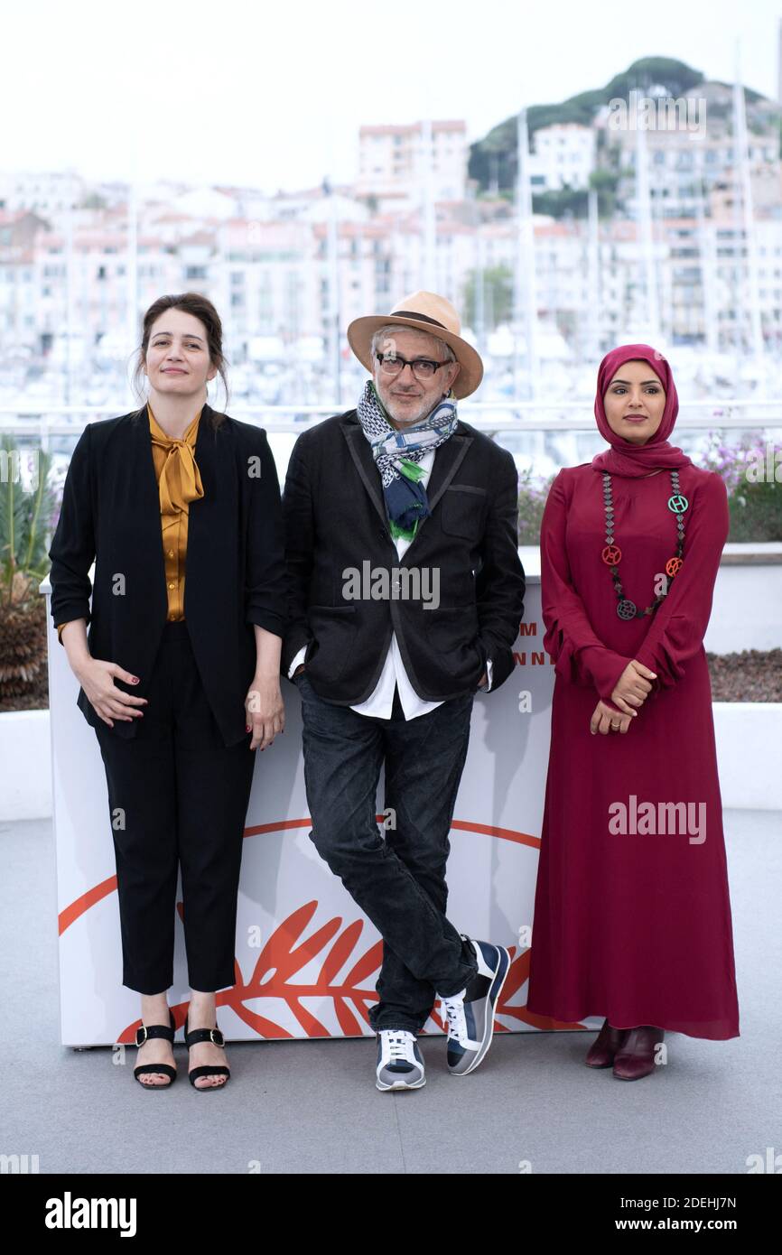 Hanaa Issa, Elia Suleiman and Fatma Hassan Al Remaihi attending the It ...