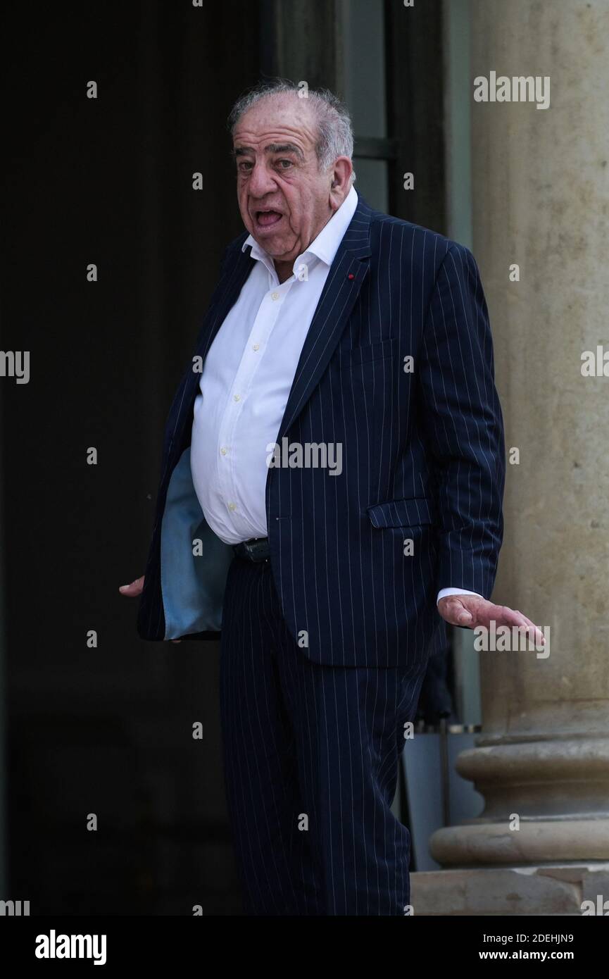 Roland Castro arrives for the Pritzker award ceremony in Paris on May ...