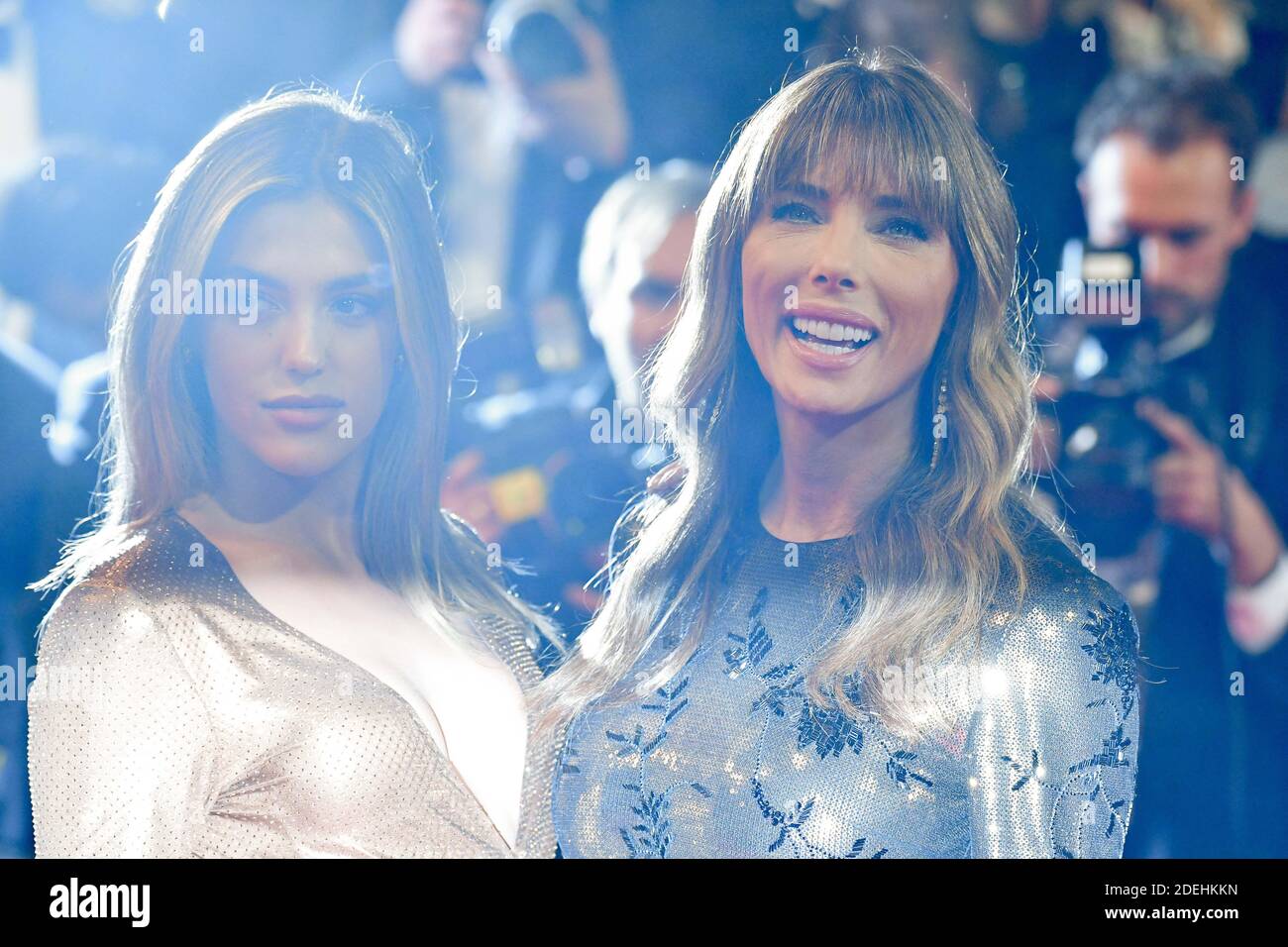 Sistine Rose Stallone, Jennifer Flavin attending the screening of Rambo ...