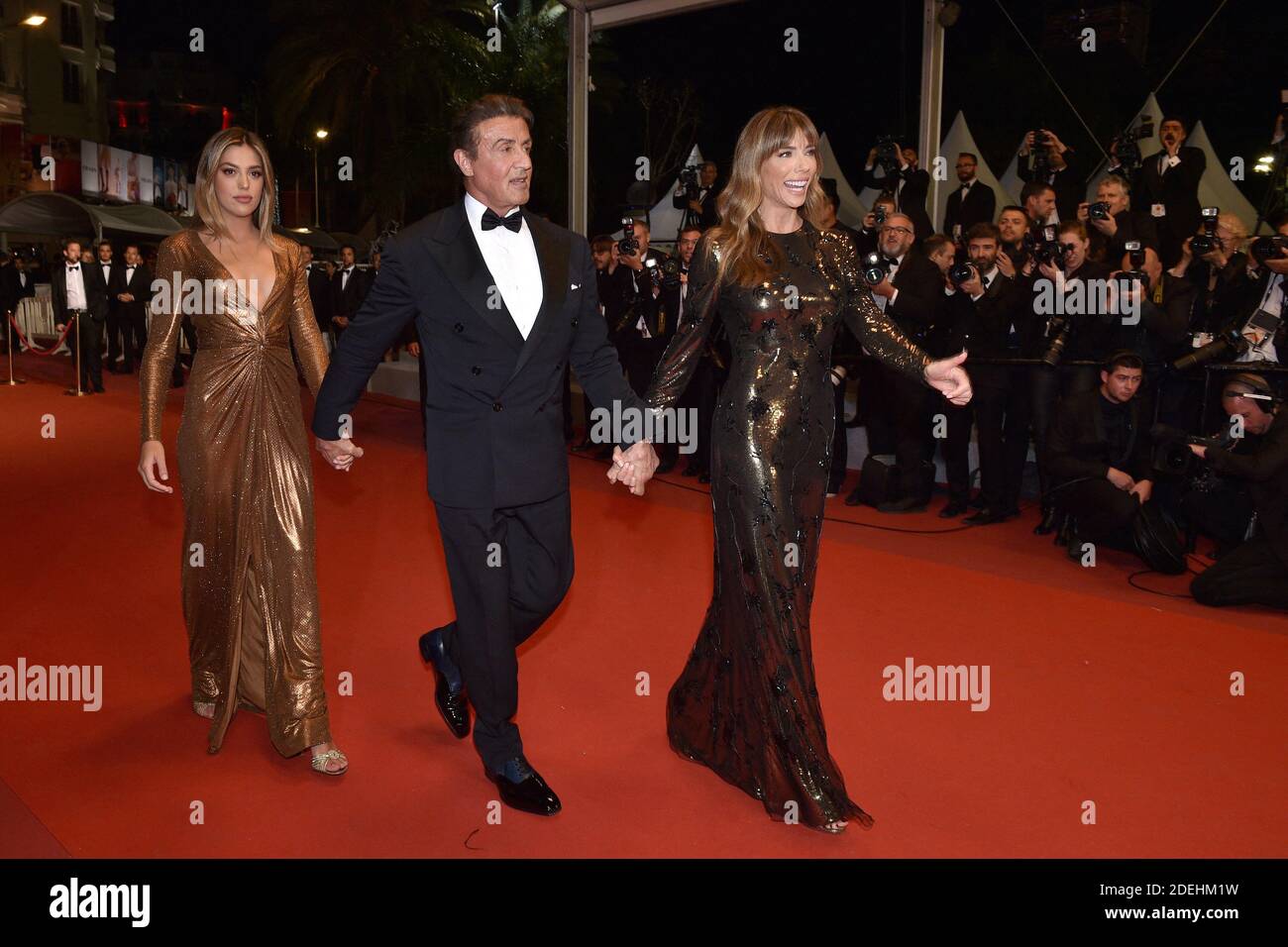 Jennifer Flavin, Sistine Rose Stallone and Sylvester Stallone attend ...