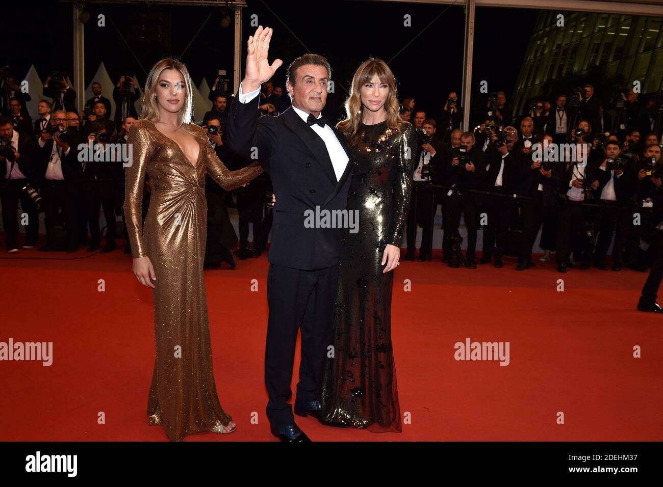 Jennifer Flavin, Sistine Rose Stallone and Sylvester Stallone attend ...