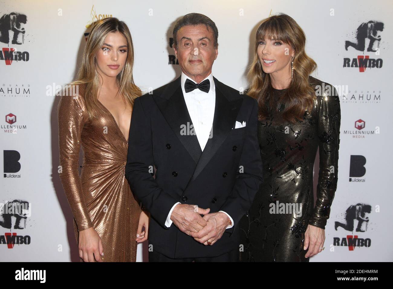 Sistine Rose Stallone, Sylvester Stallone and his wife Jennifer Flavin ...