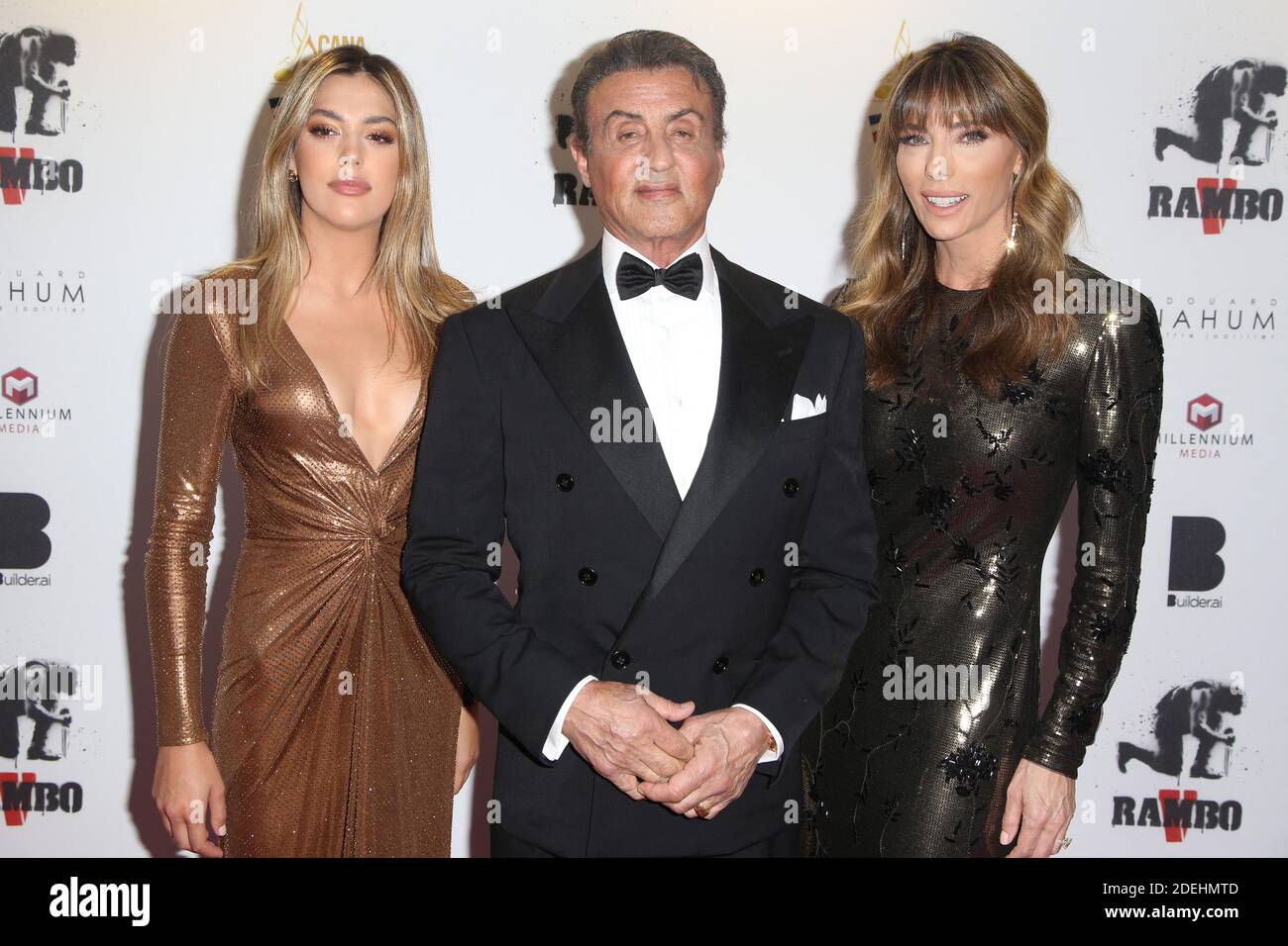 Sistine Rose Stallone, Sylvester Stallone and his wife Jennifer Flavin ...