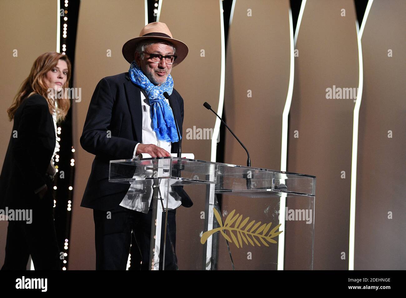 Palestinian film director and actor Elia Suleiman on May 25, 2019 with ...