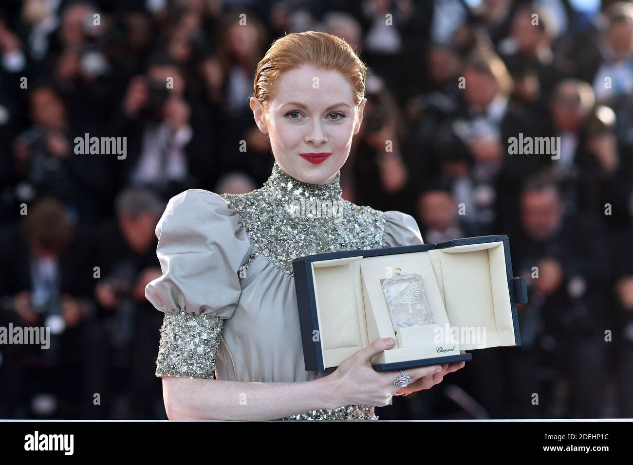 Emily Beecham, winner of the Best Actress award for her role in "Little ...