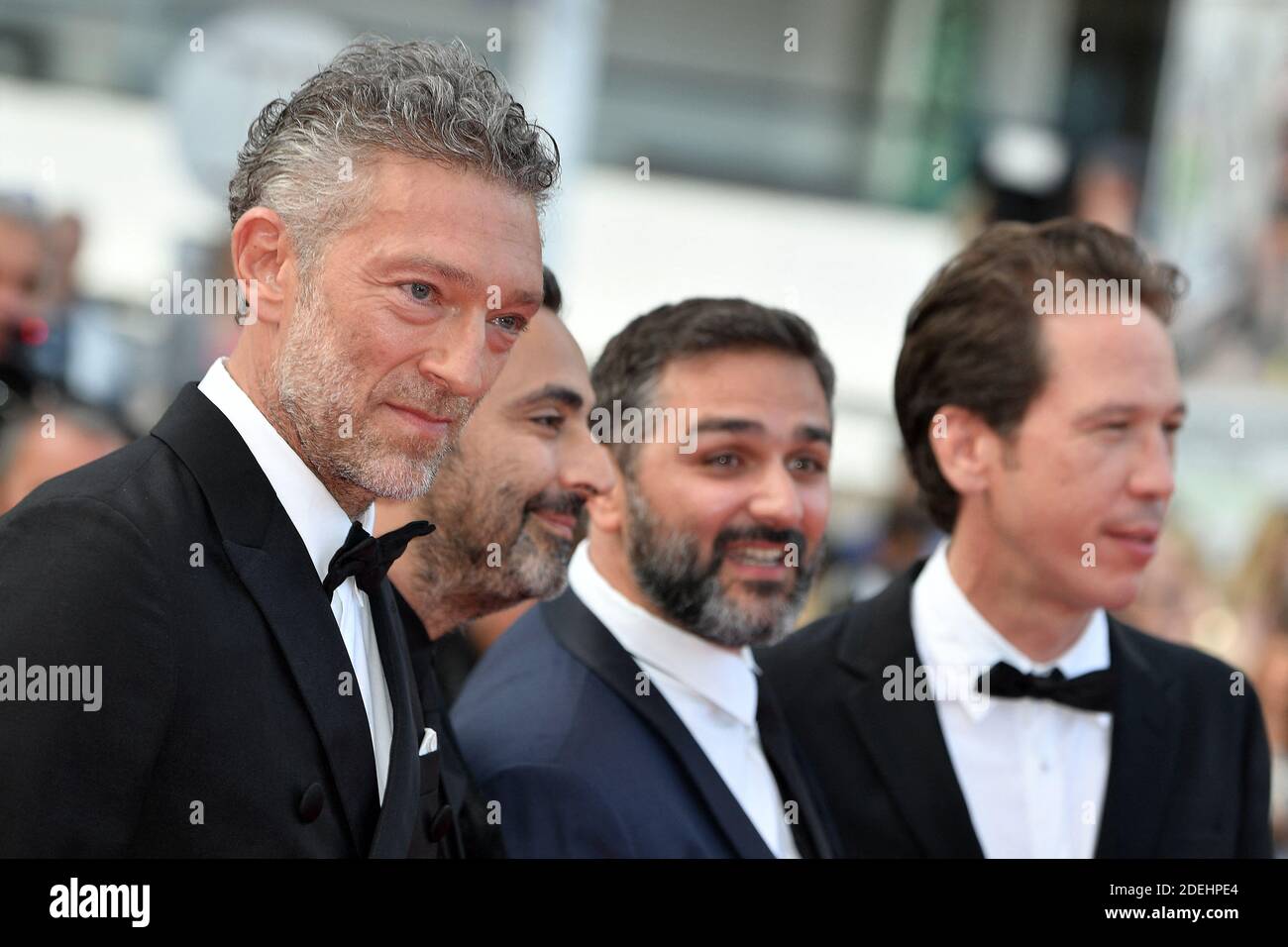 Vincent Cassel and Reda Kateb attend the closing ceremony screening of ...