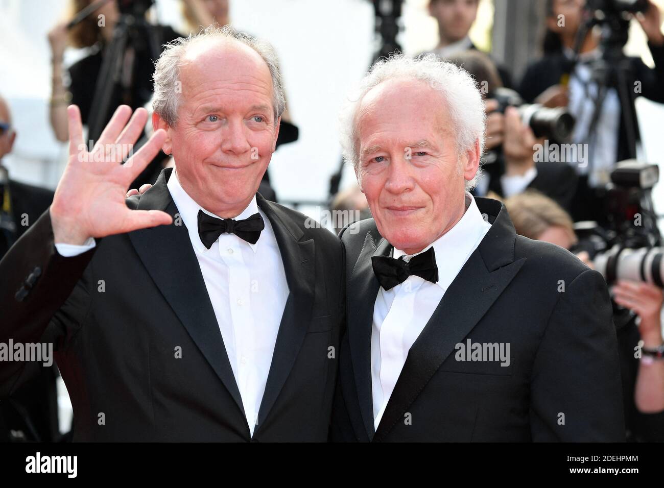 Luc Dardenne and Jean-Pierre Dardenne attend the closing ceremony ...