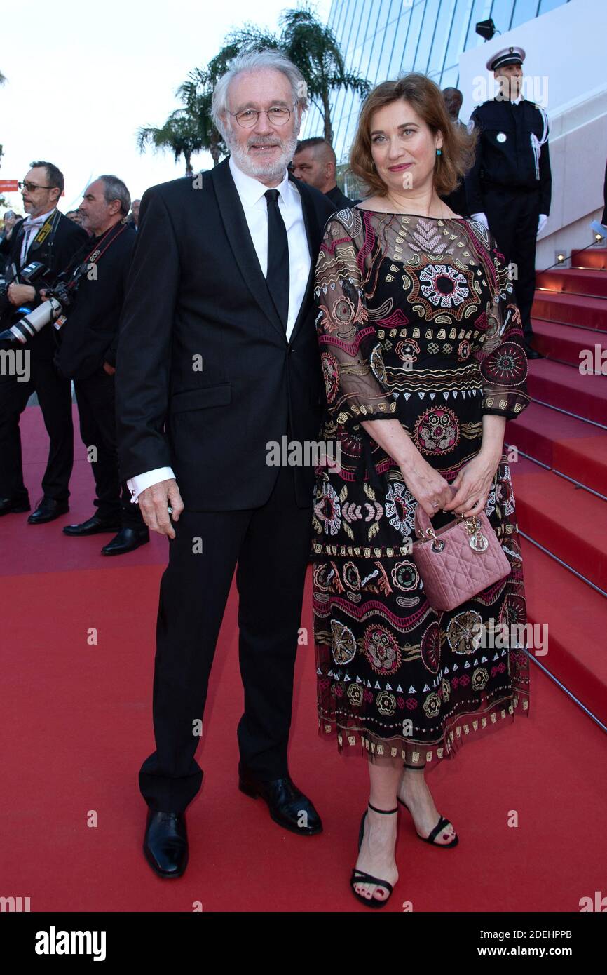 Emmanuelle Devos and Bernard Le Coq attending the Closing Ceremony Red ...