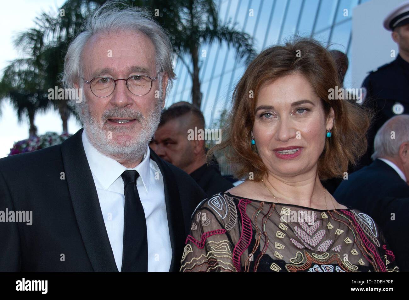 Emmanuelle Devos and Bernard Le Coq attending the Closing Ceremony Red ...