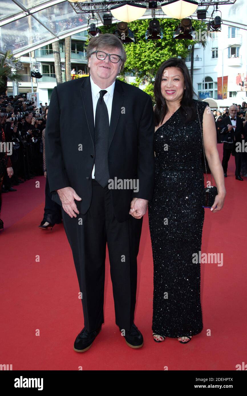 Michael Moore and Sonia Low attending the Closing Ceremony Red Carpet ...