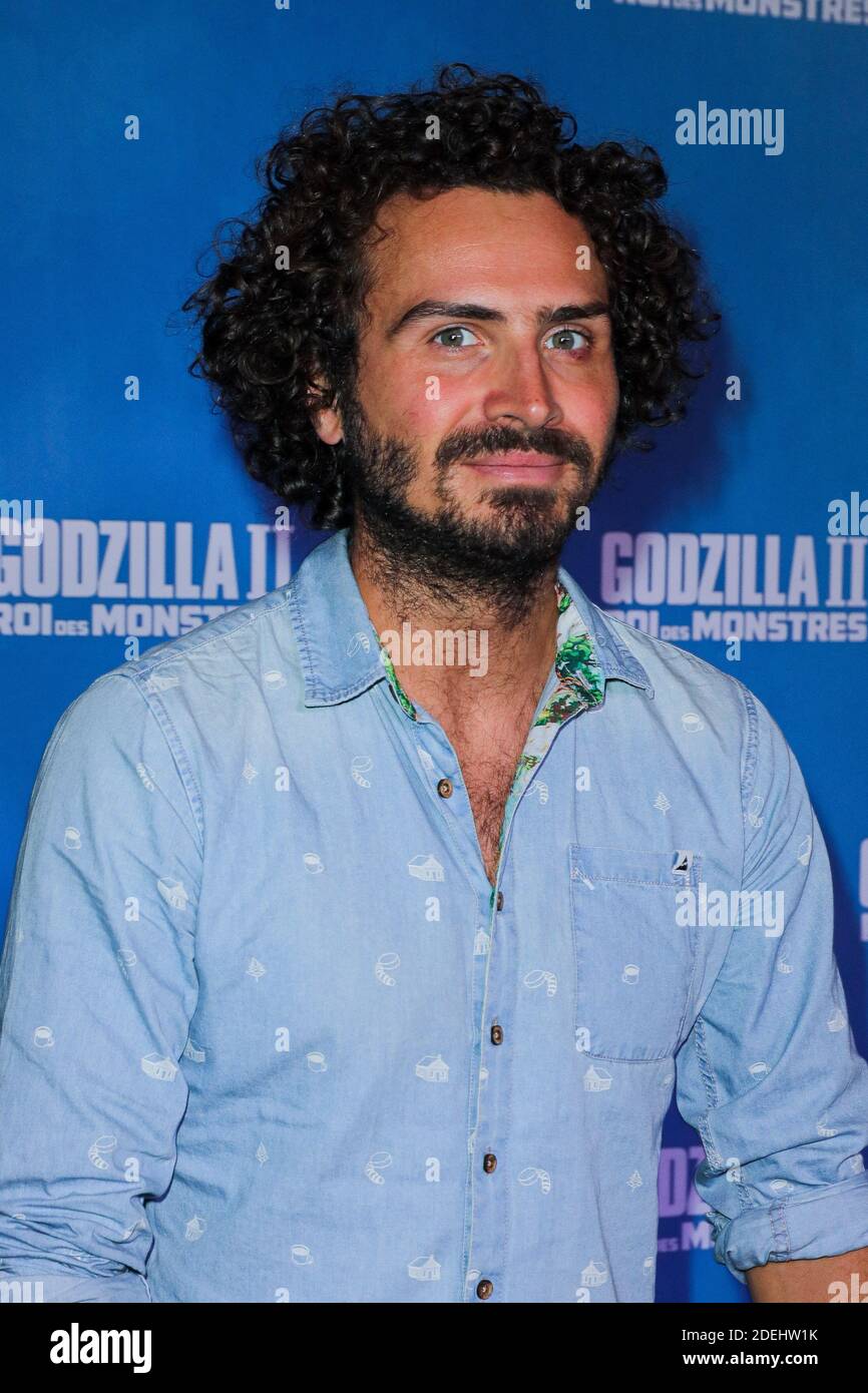 Maxime Musqua attending the Godzilla II: King Of The Monsters premiere ...