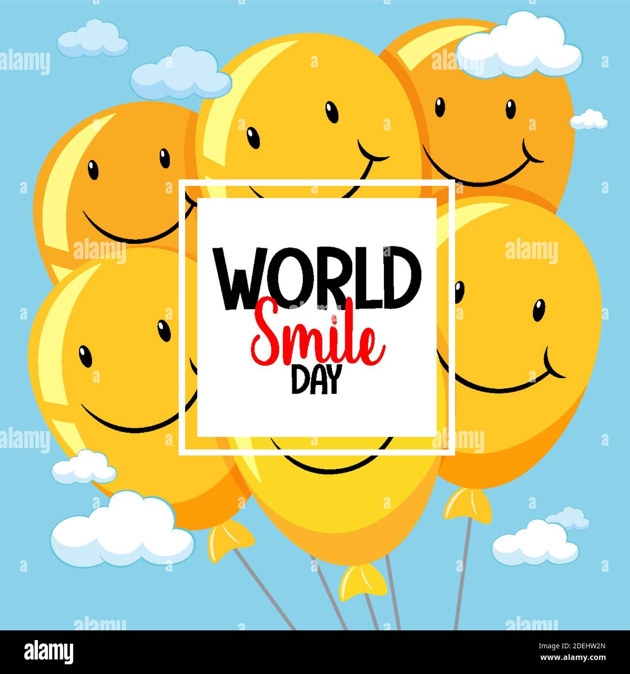World smile day banner illustration Stock Vector Image & Art - Alamy