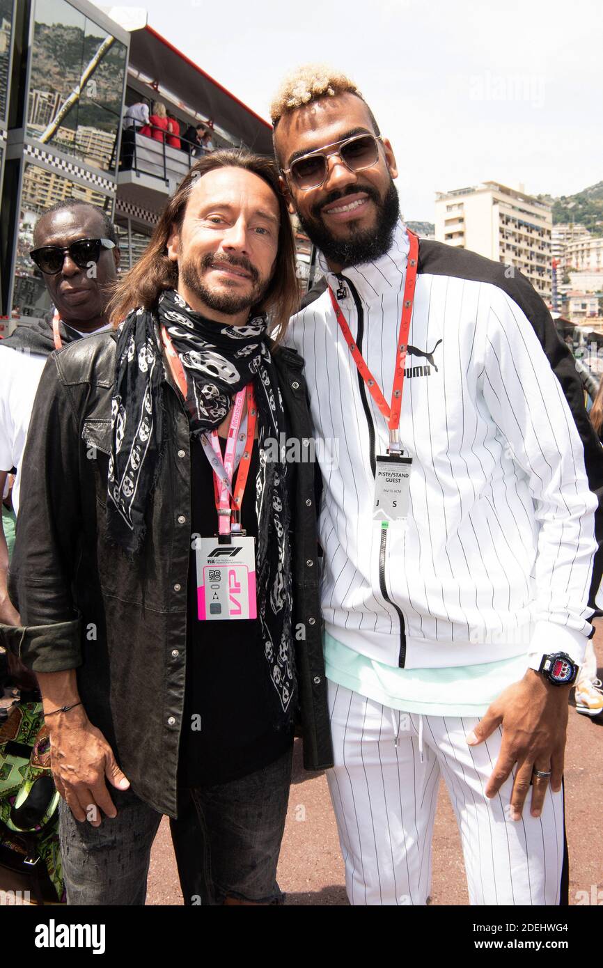 Christophe Le Friant a.k.a. Bob Sinclar and Eric Maxim Choupo-Moting ...