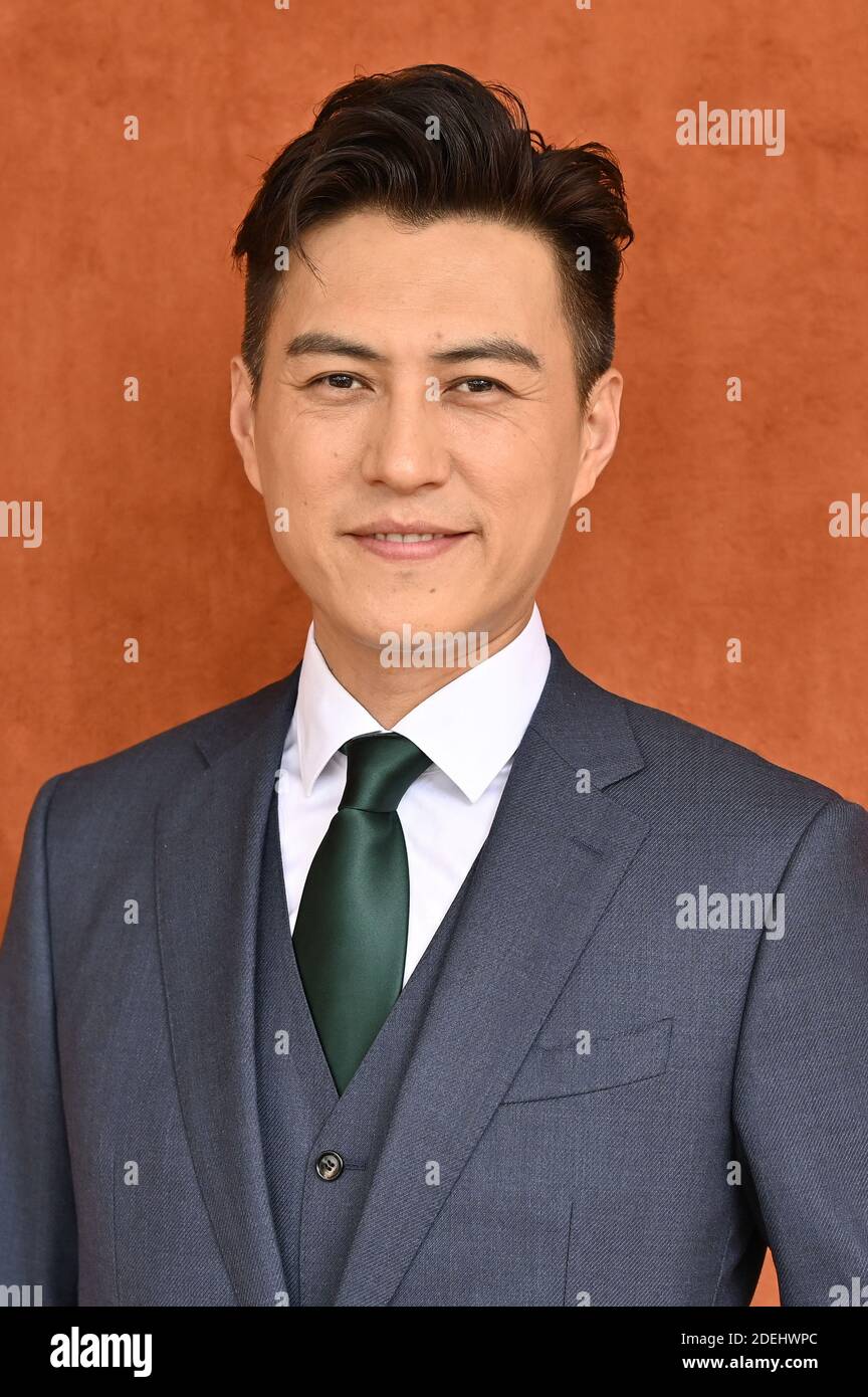 Chenese actor Jin Dong attends the 2019 French Open, Day One at Roland ...