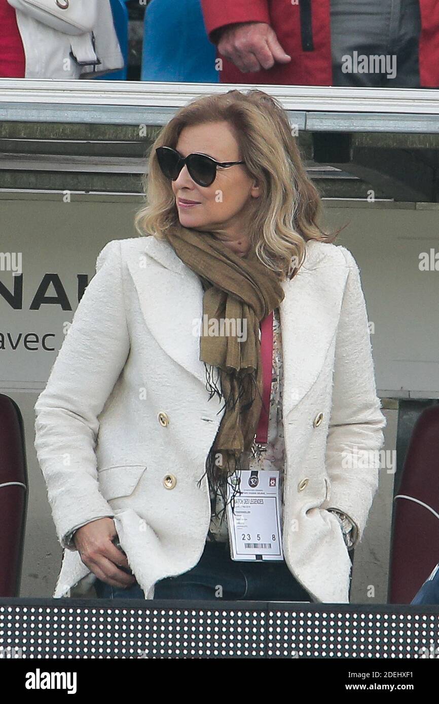 Valerie Trierweiler and her boyfriend Romain Magellan takes part in the ...