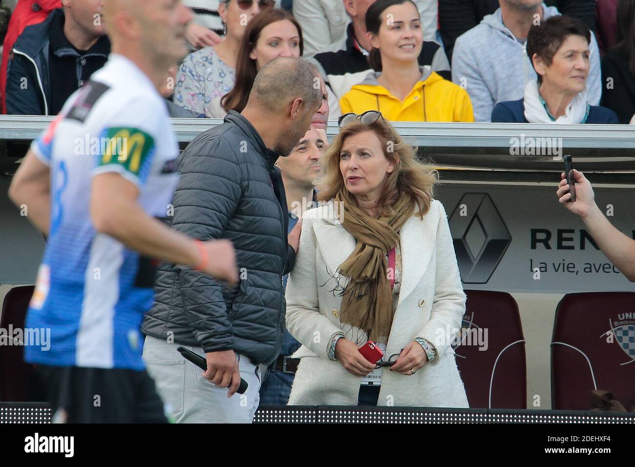 Valerie Trierweiler and her boyfriend Romain Magellan takes part in the ...