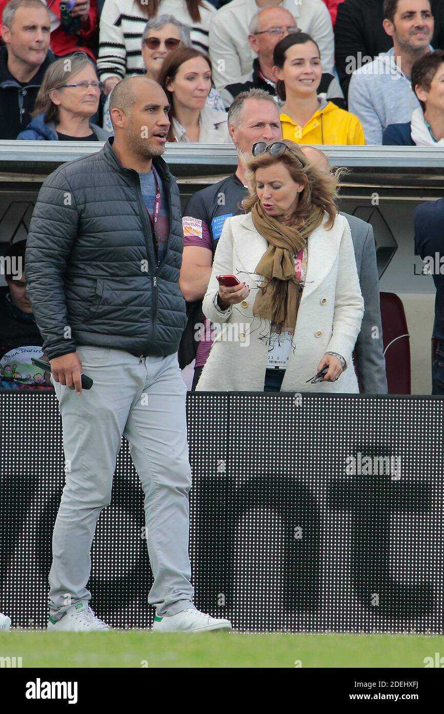 Valerie Trierweiler and her boyfriend Romain Magellan takes part in the ...