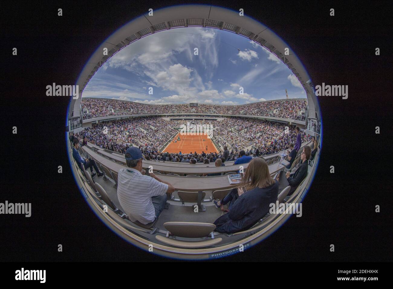 Atmosphere during the day two of The Roland Garros 2019 French Open ...