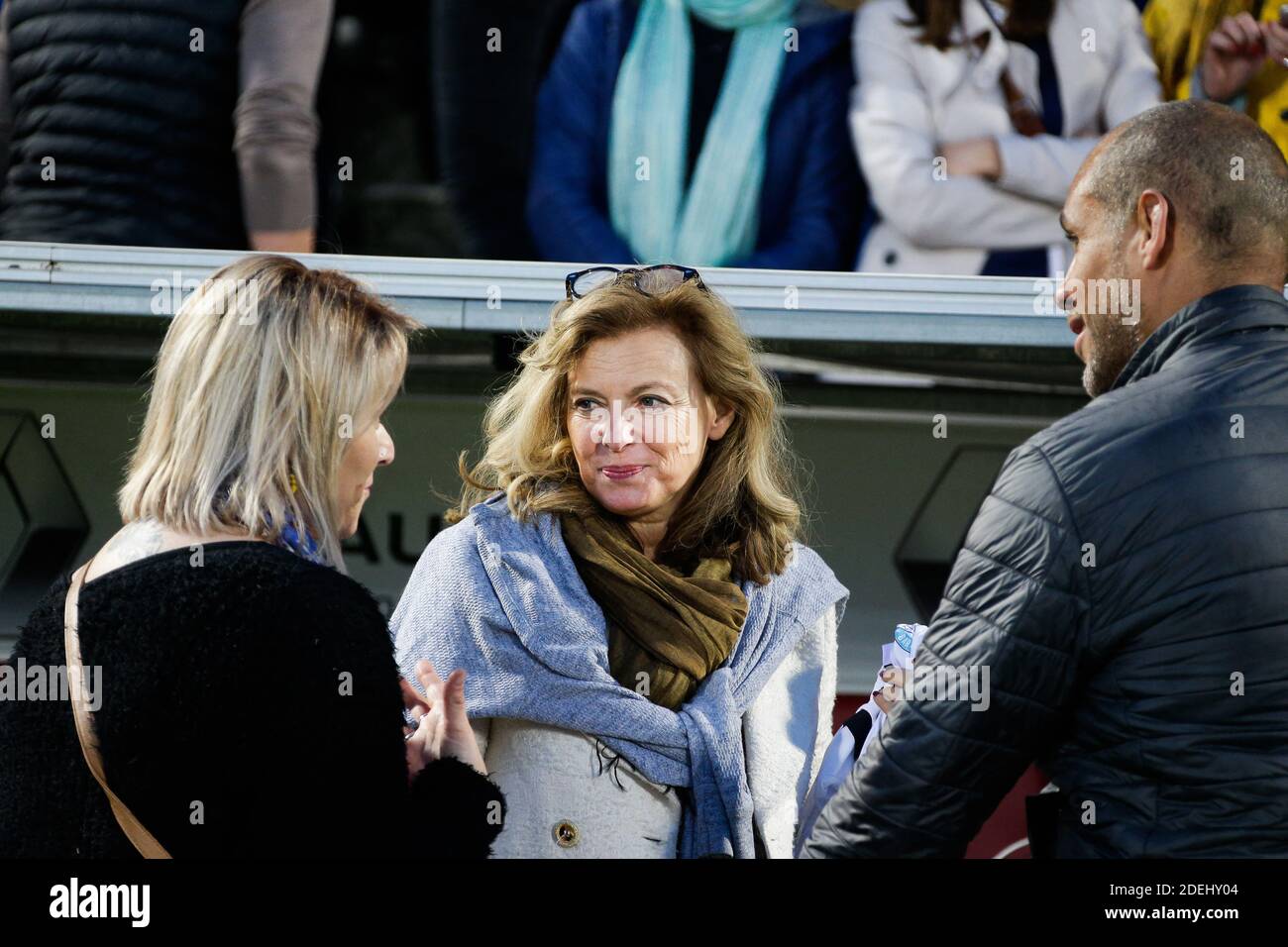 Valerie Trierweiler and her boyfriend Romain Magellan takes part in the ...