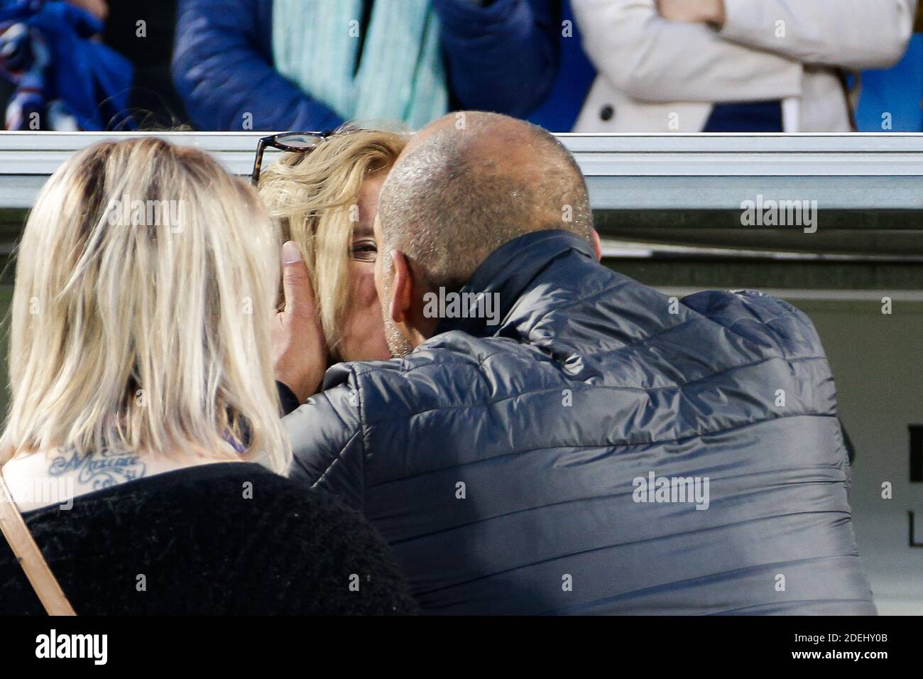 Valerie Trierweiler and her boyfriend Romain Magellan takes part in the ...