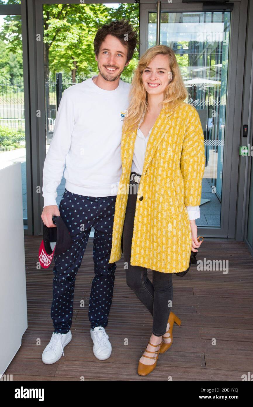 Gus and girfriend Alice Raucoules in Village during French Tennis Open ...