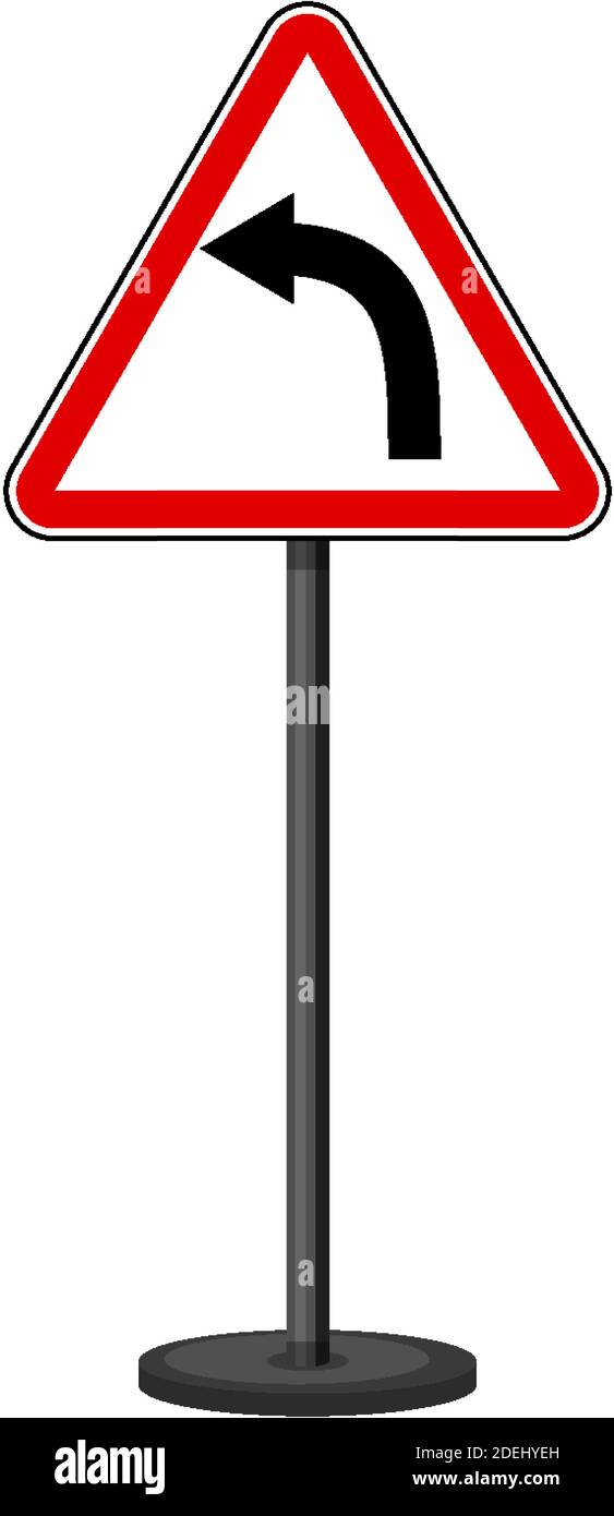 Red traffic sign on white background illustration Stock Vector Image ...