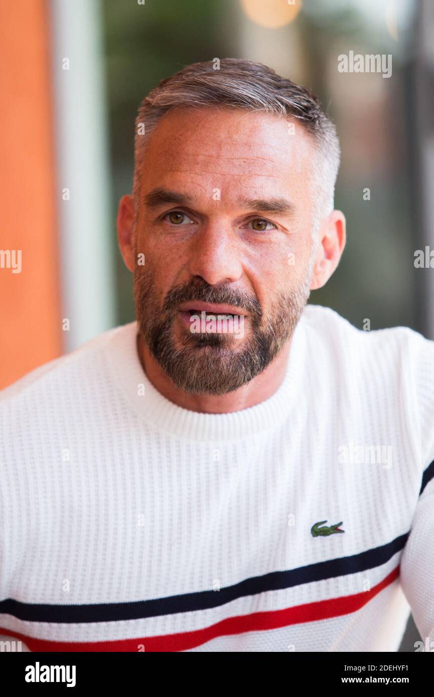 Philippe Bas in Village during French Tennis Open at Roland-Garros ...