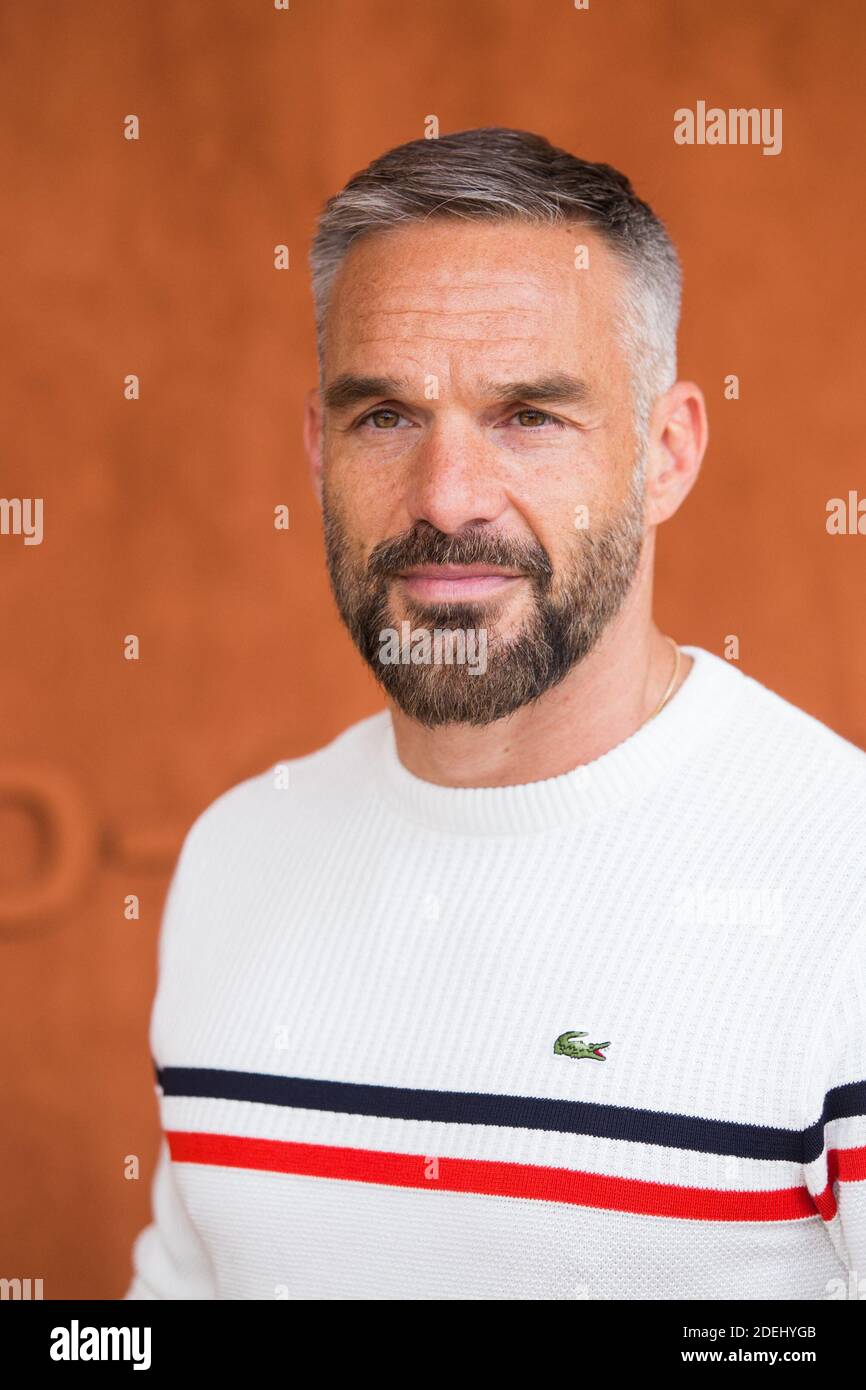Philippe Bas in Village during French Tennis Open at Roland-Garros ...