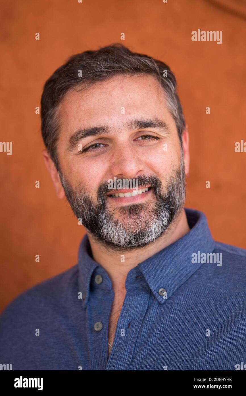 Olivier Nakache in Village during French Tennis Open at Roland-Garros ...