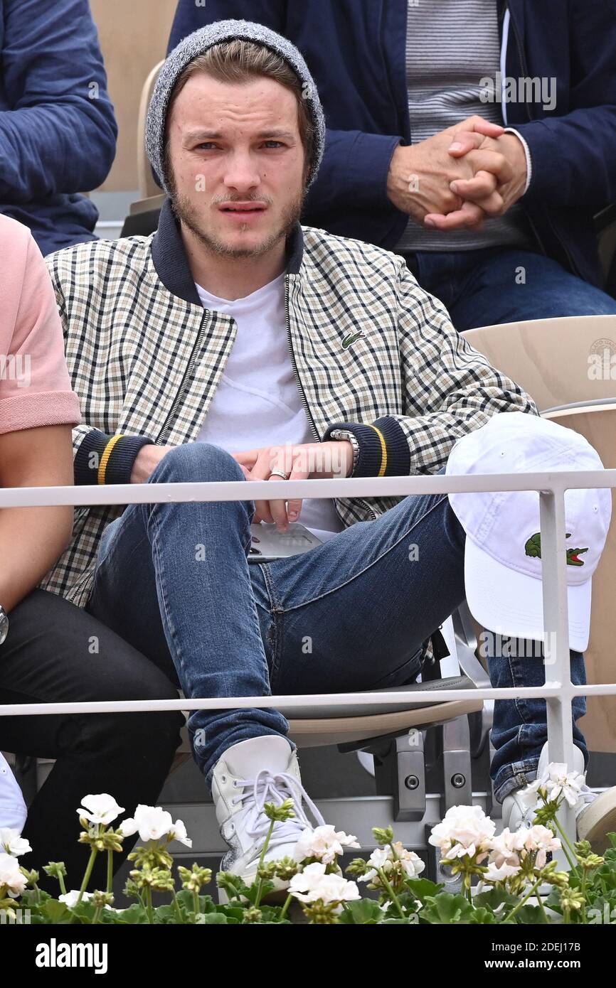 Paul Bartel attends the 2019 French Tennis Open - Day Four at Roland ...