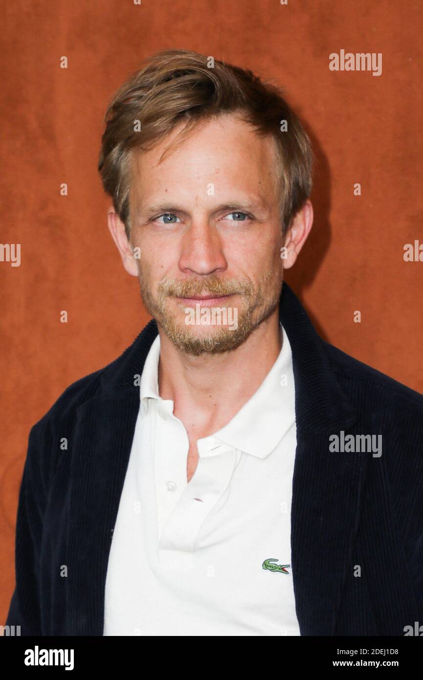 Jeremie Renier in Village during French Tennis Open at Roland-Garros ...
