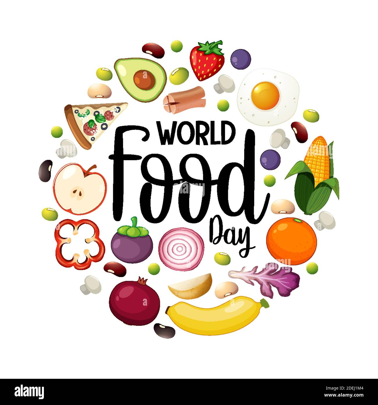 World food day banner illustration Stock Vector Image & Art - Alamy