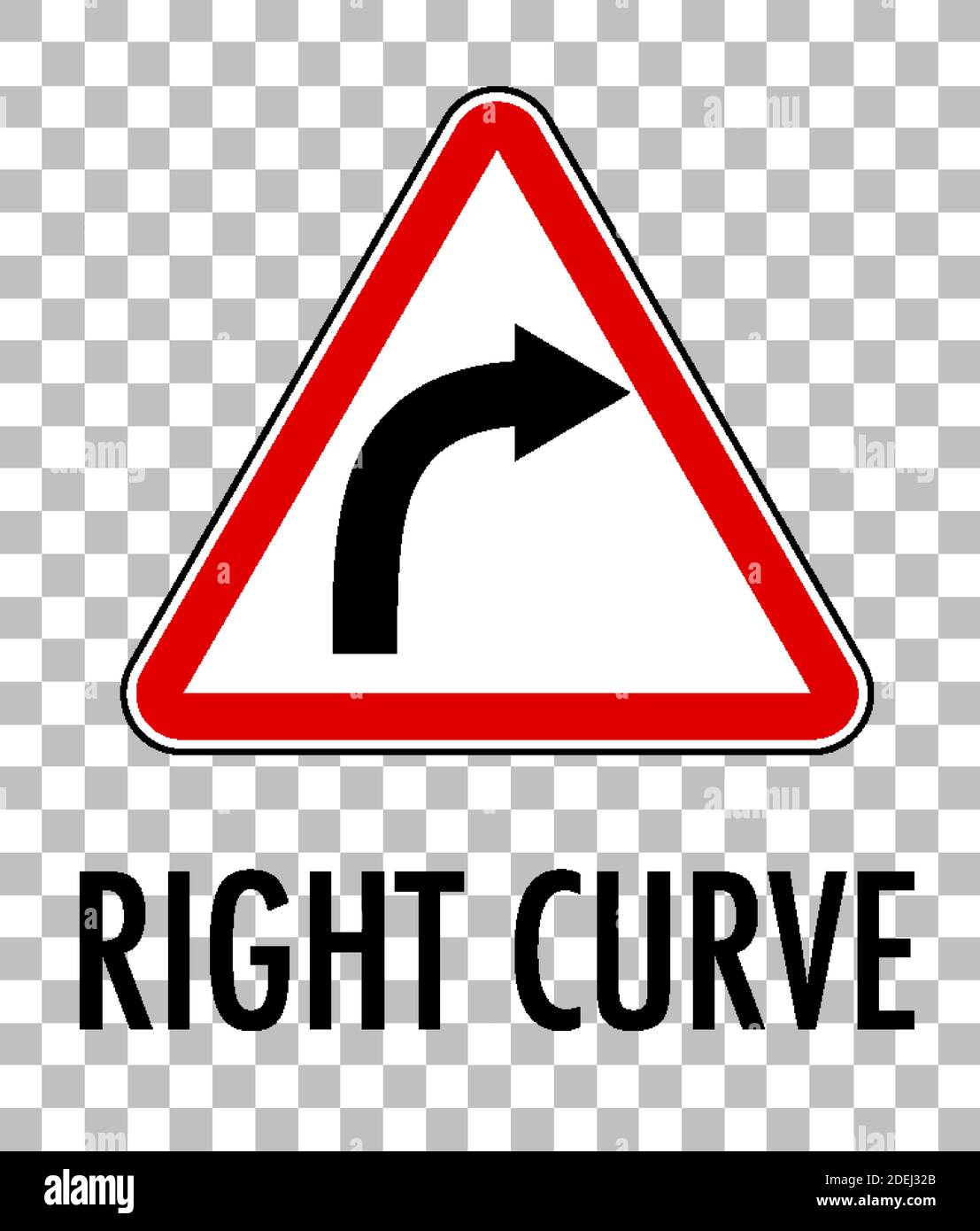 Red traffic sign on transparent background illustration Stock Vector ...