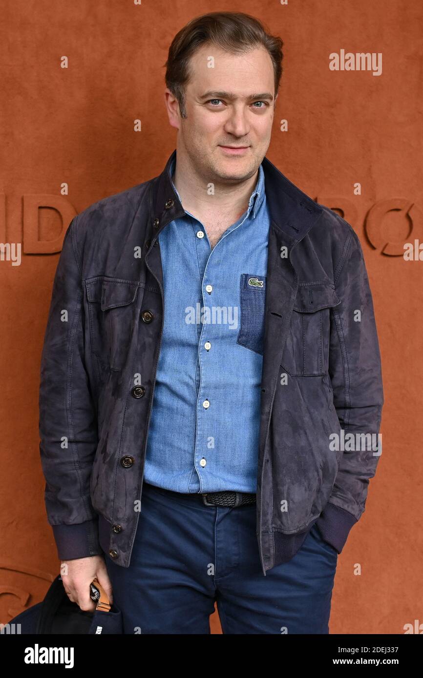 Renaud Capucon in Village during French Tennis Open at Roland-Garros ...