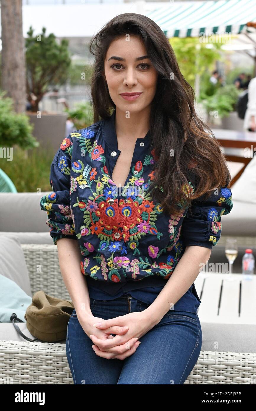 Fanny Valette in Village during French Tennis Open at Roland-Garros ...