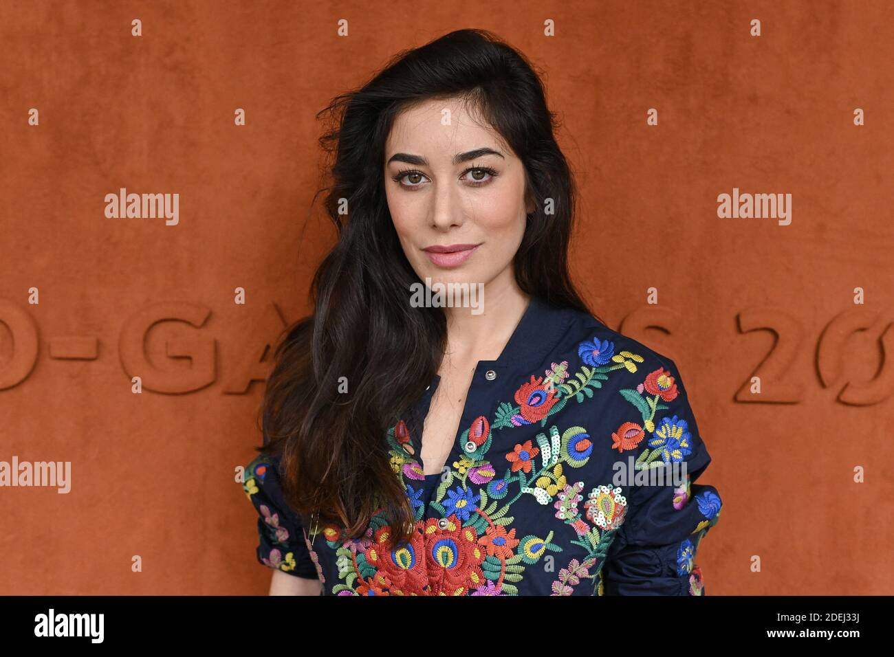 Fanny Valette in Village during French Tennis Open at Roland-Garros ...