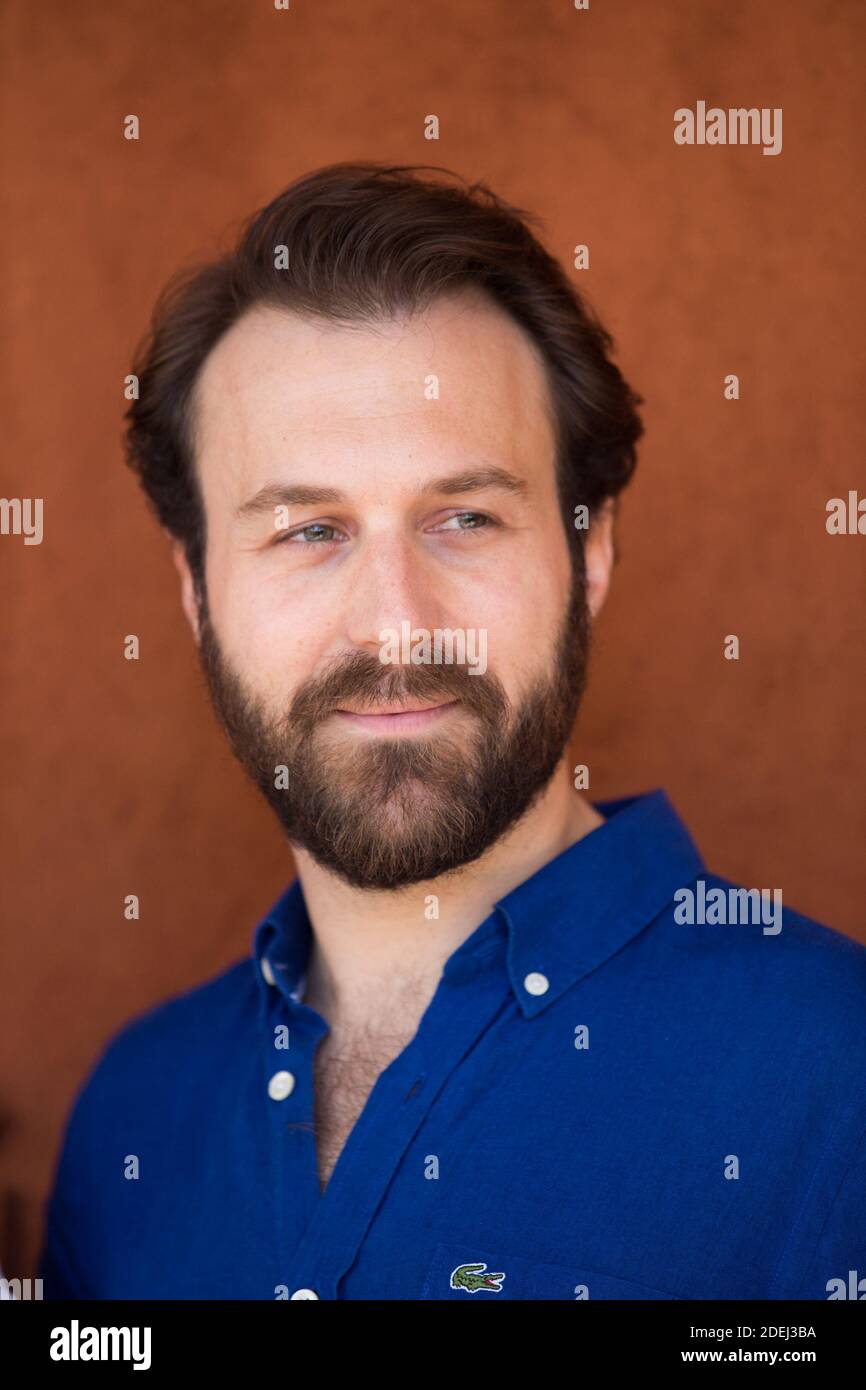 Antoine Gouy in Village during French Tennis Open at Roland-Garros ...