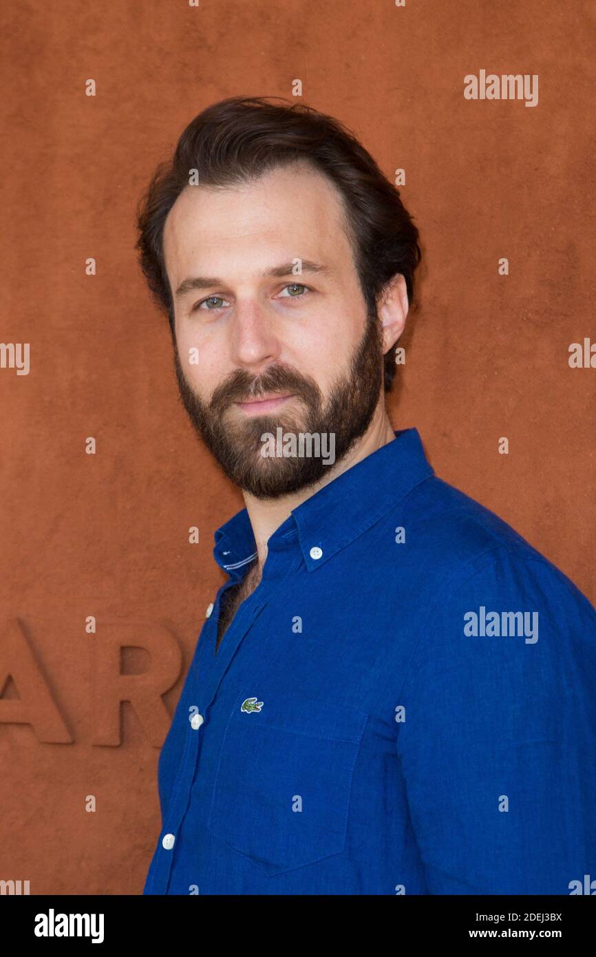 Antoine Gouy in Village during French Tennis Open at Roland-Garros ...