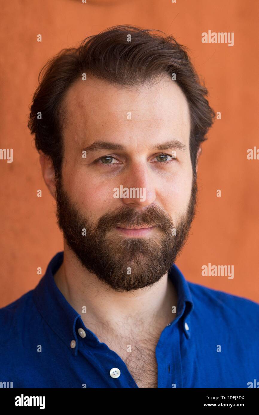 Antoine Gouy in Village during French Tennis Open at Roland-Garros ...