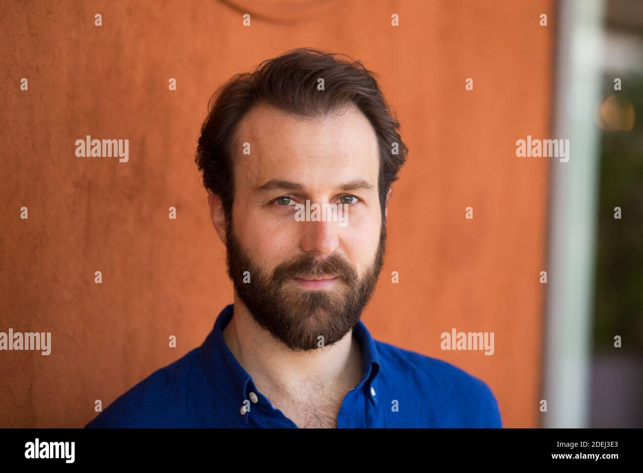 Antoine Gouy in Village during French Tennis Open at Roland-Garros ...