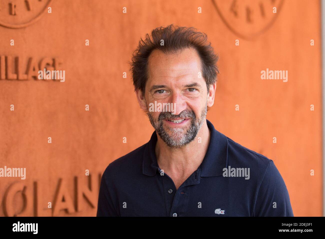 Stephane De Groot in Village during French Tennis Open at Roland-Garros ...